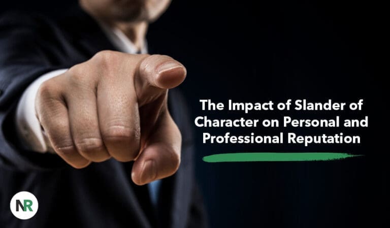 Slander’s Impact on Personal & Professional Reputation