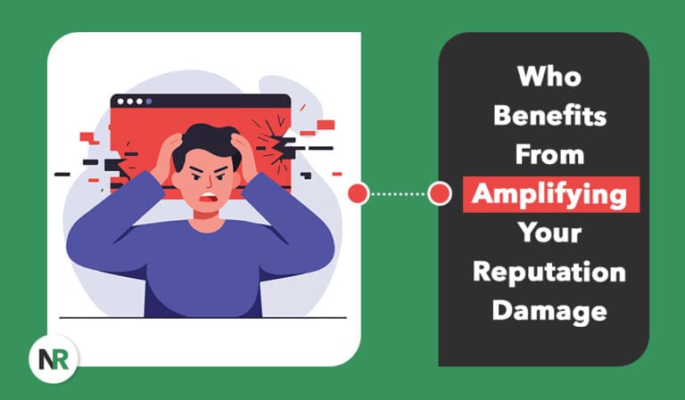 Who Gains From Your Reputation Damage