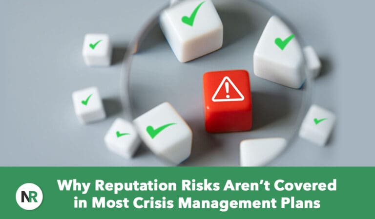 Why Most Crisis Management Plans Miss Reputation Risks
